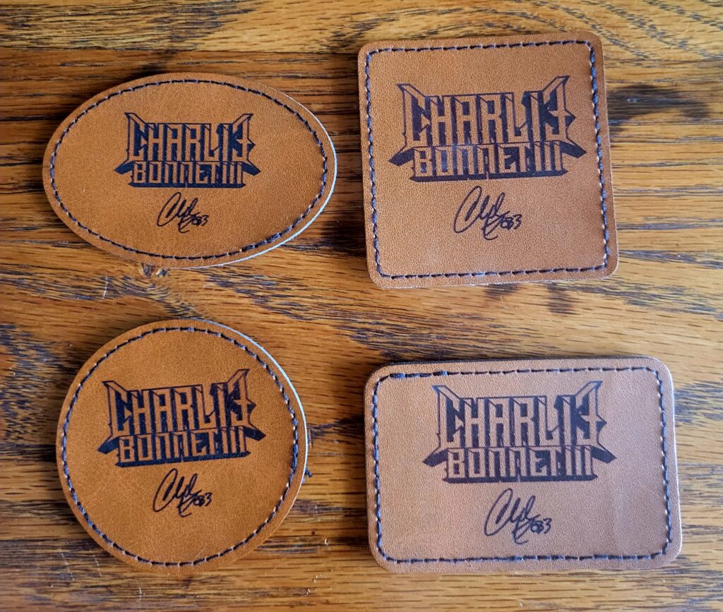 Charlie Bonnet III Logo Patches - CB3 Music
